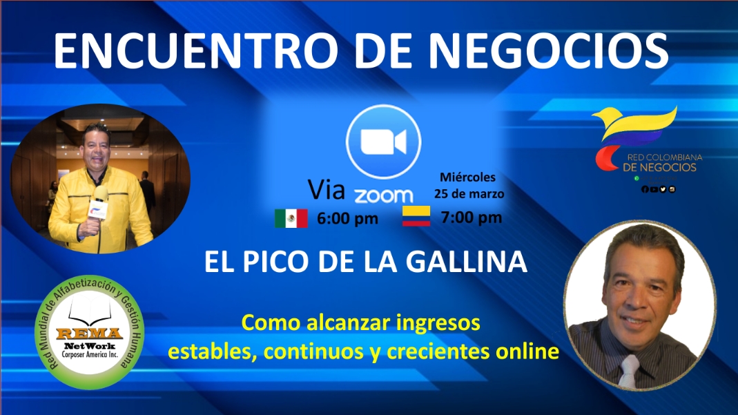 ENCUENTRO DE NEGOCIOS via zoom | Ticketcode