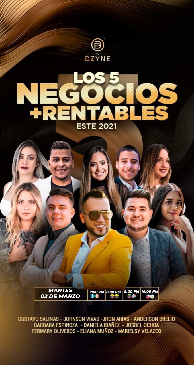 CONOCE LOS 5 NEGOCIOS MAS RENTABLES | Ticketcode