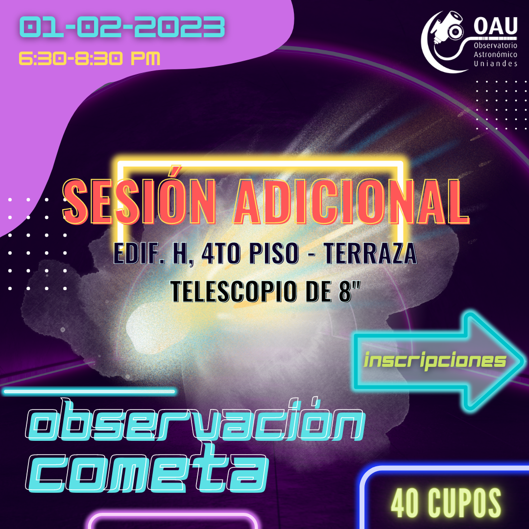 Observación Cometa C/2022 E3 (ZTF) - Sesión Adicional | Ticketcode