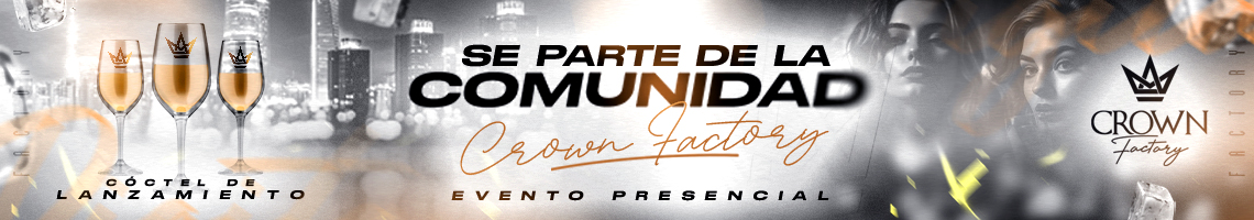 Cóctel de Lanzamiento Crown Factory | Ticketcode