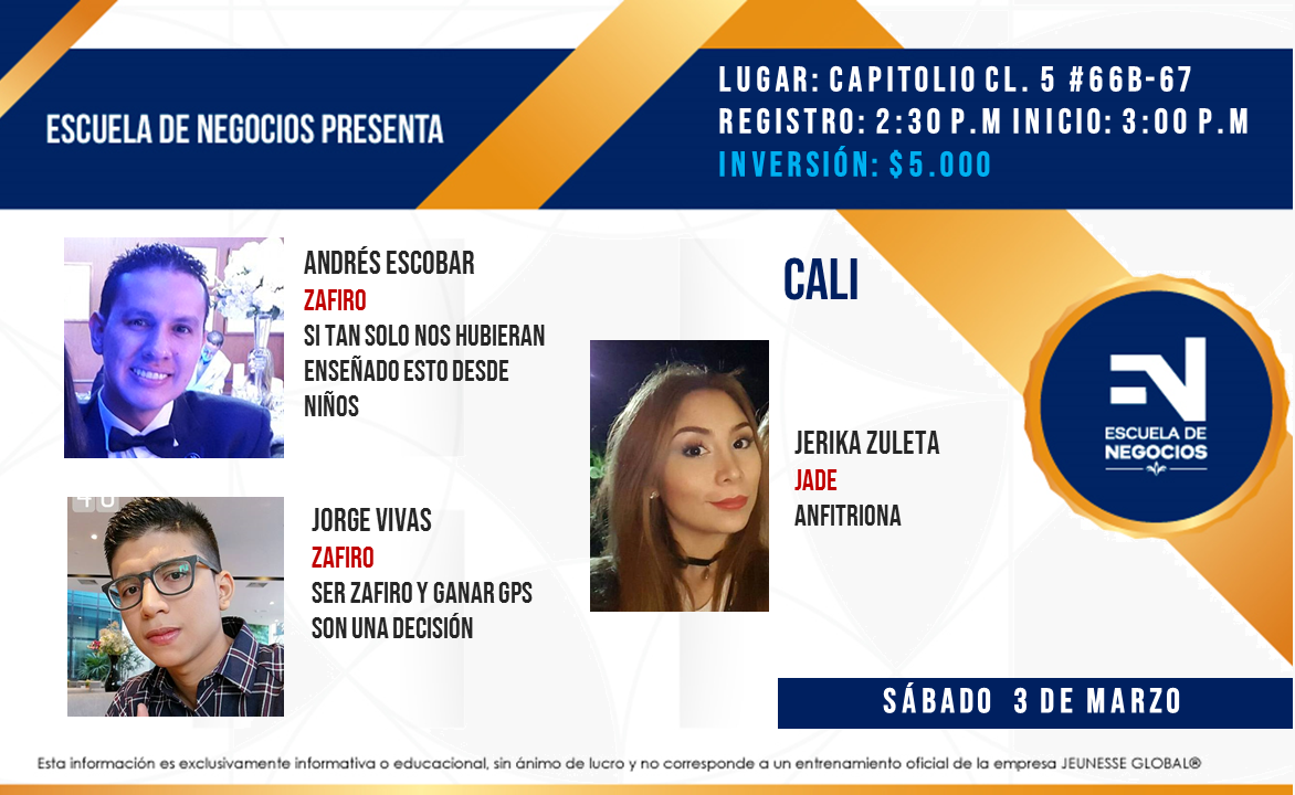 ESCUELA DE NEGOCIOS JNS - CALI | Ticketcode