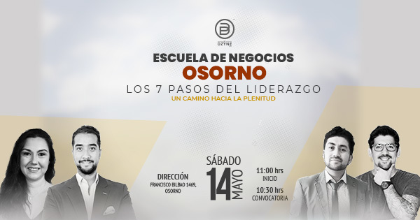 Escuela de Negocios Osorno / Los 7 pasos del Liderazgo | Ticketcode