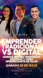 EMPRENDE TRADICIONAL Vs DIGITAL | Ticketcode