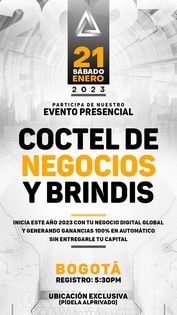 Cóctel de negocios & Bienvenida 2023 | Ticketcode